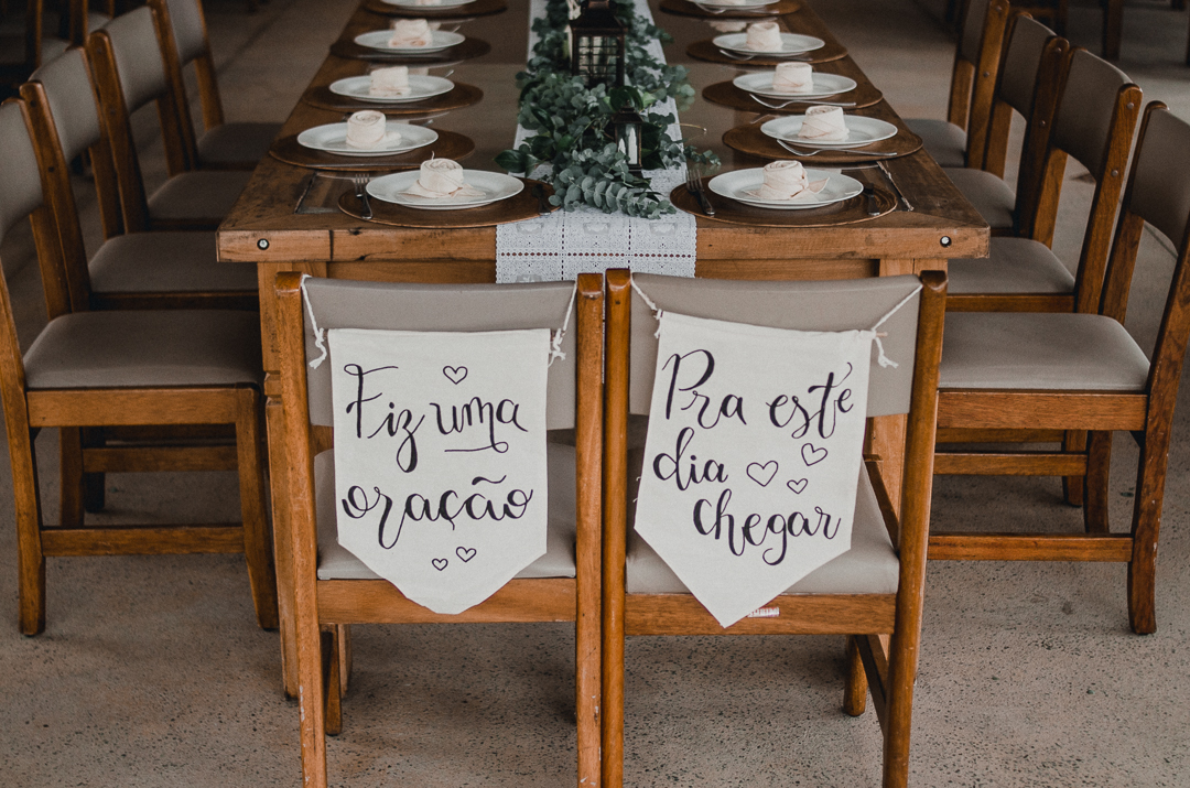 Mini wedding boho rústico em tarde mágica no Embu Guaçu - Fabiana & Octavio