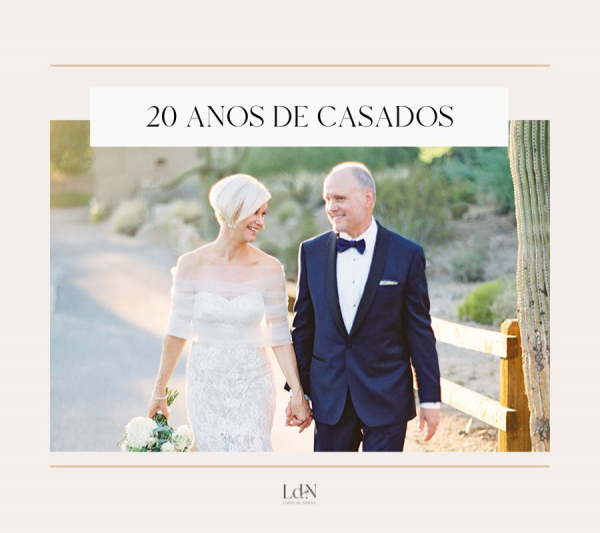 20 anos de casados bodas: ideias para comemorar essa data