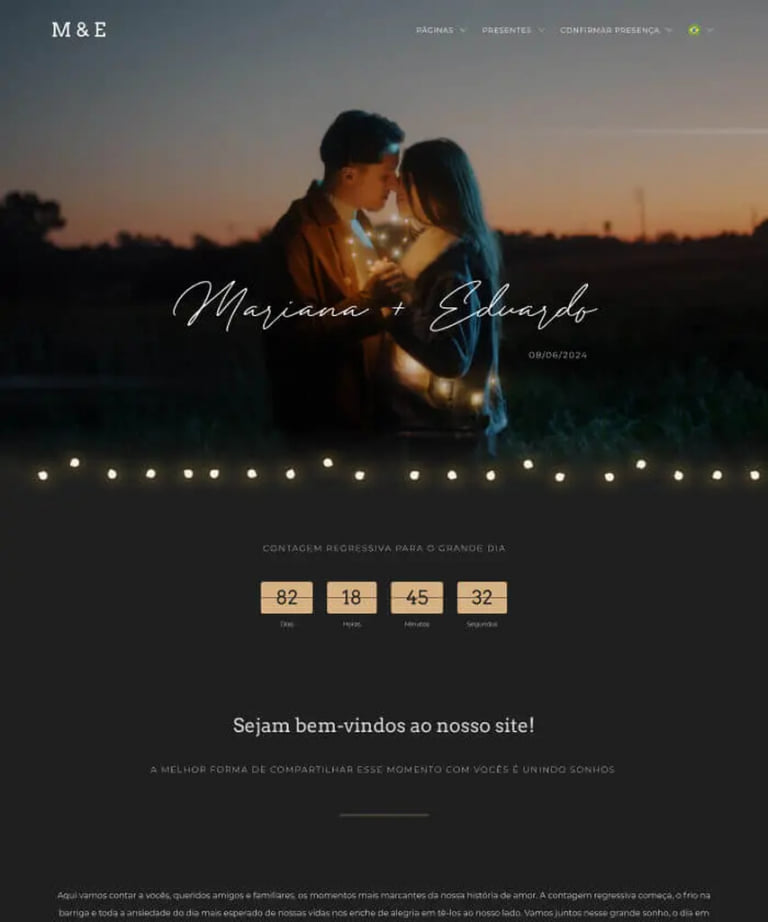 Contagem regressiva de casamento: Faça a sua personalizada